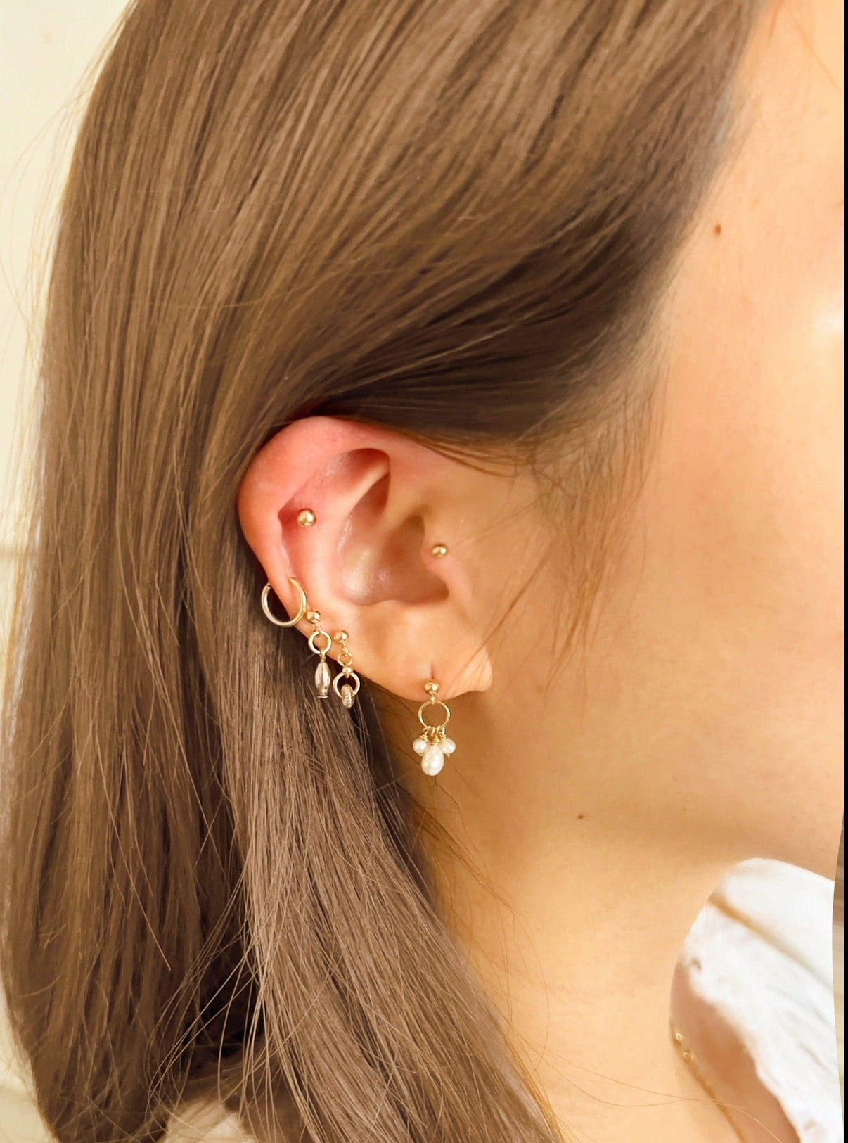 Roina Stud Earrings - 925 Sterling silver - OHZO By J Jewellery