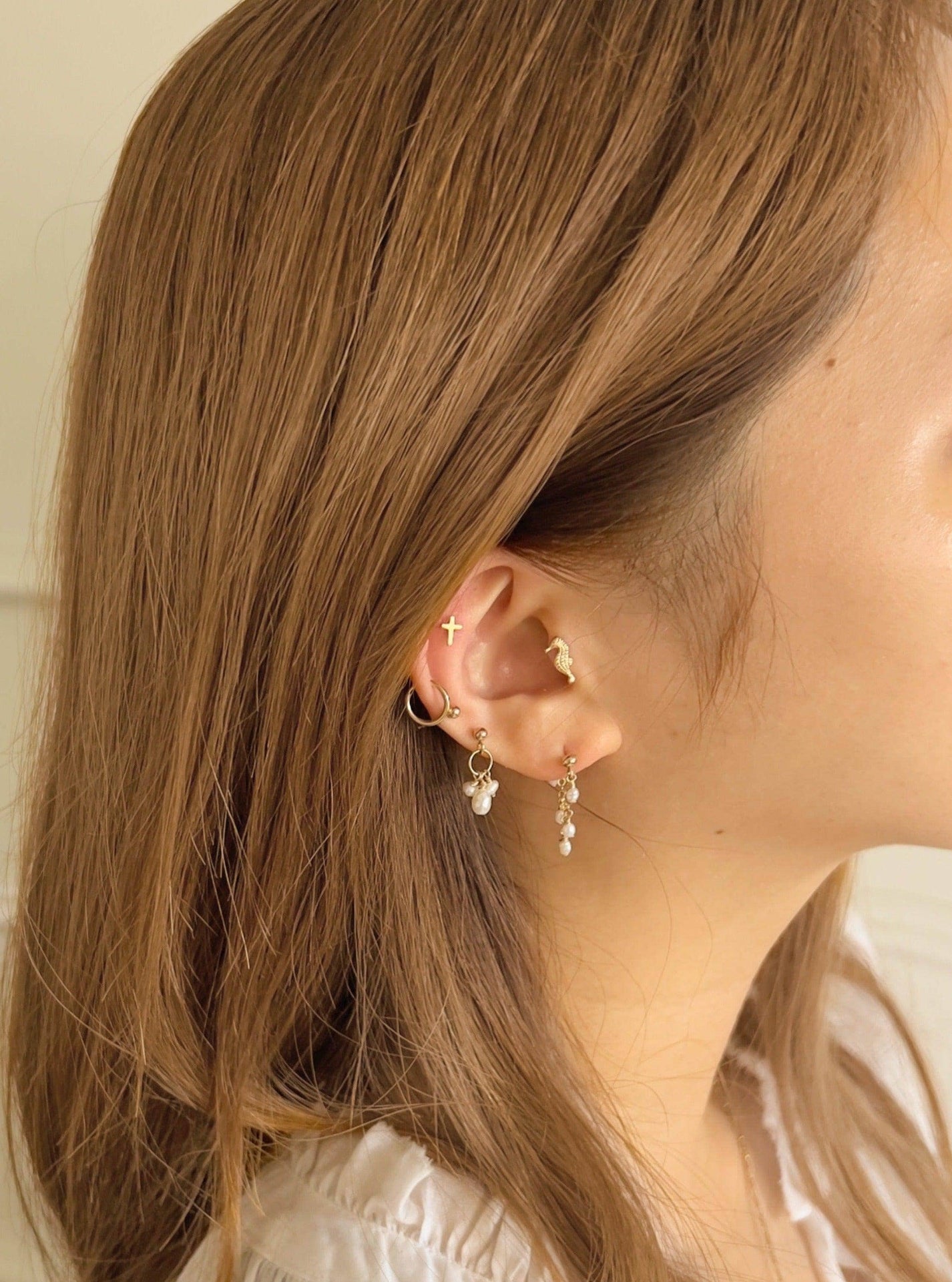 Roina Stud Earrings - 925 Sterling silver - OHZO By J Jewellery
